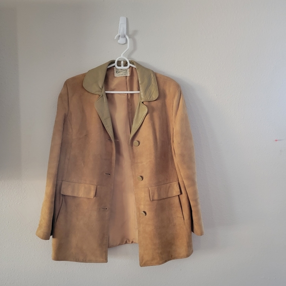 The Gentry House | Jackets & Coats | Vintage Mens Leather And Suede ...